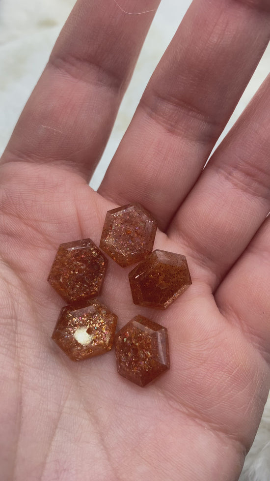 Sunstone Floating Star Ring / MADE TO ORDER – Magick Alchemy