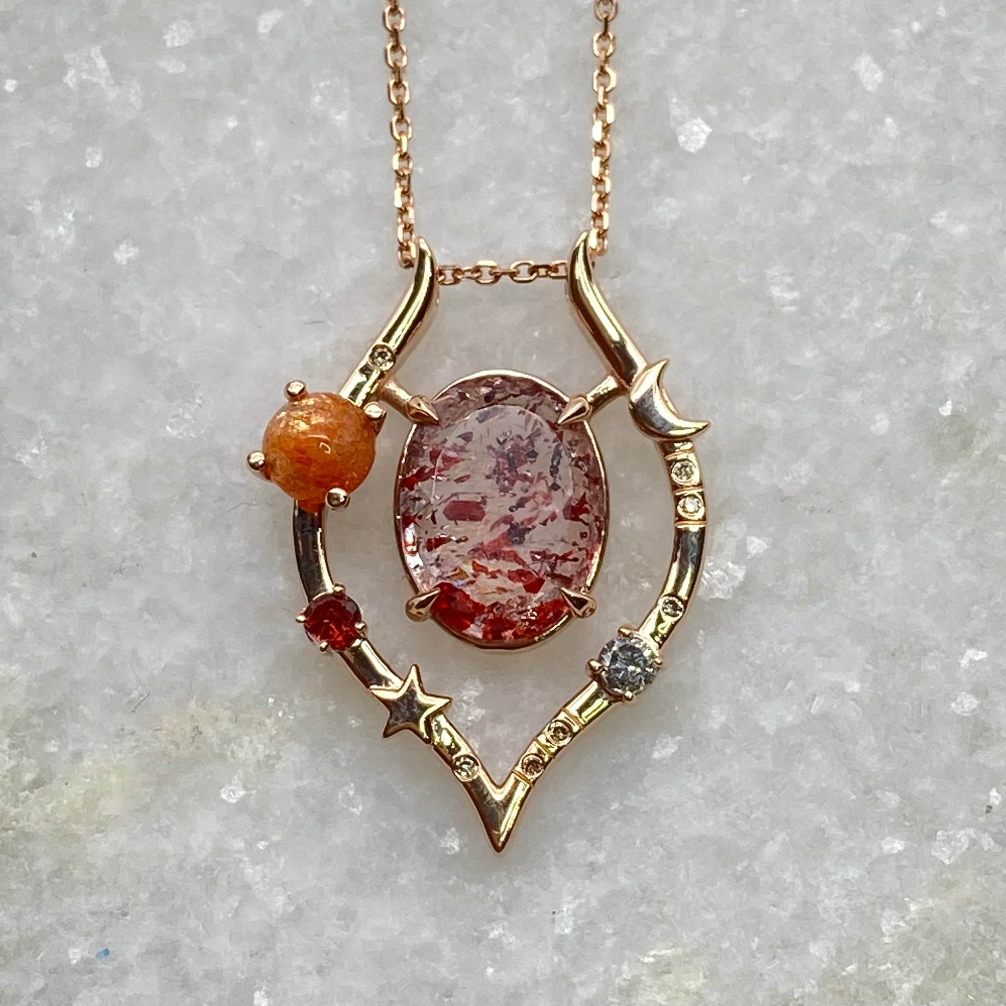 Venus Amulet - Fire Quartz – Magick Alchemy