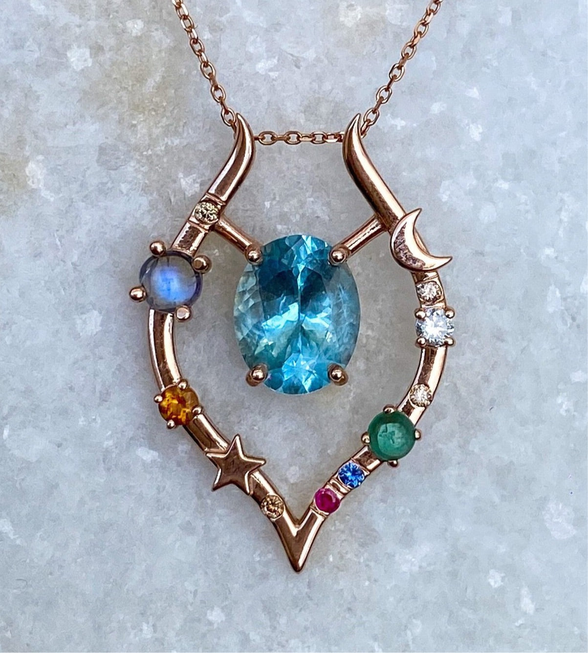 Venus Amulet - Aquamarine / MADE TO ORDER – Magick Alchemy