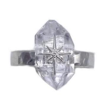 Silver Floating Star Ring / MADE TO ORDER – Magick Alchemy