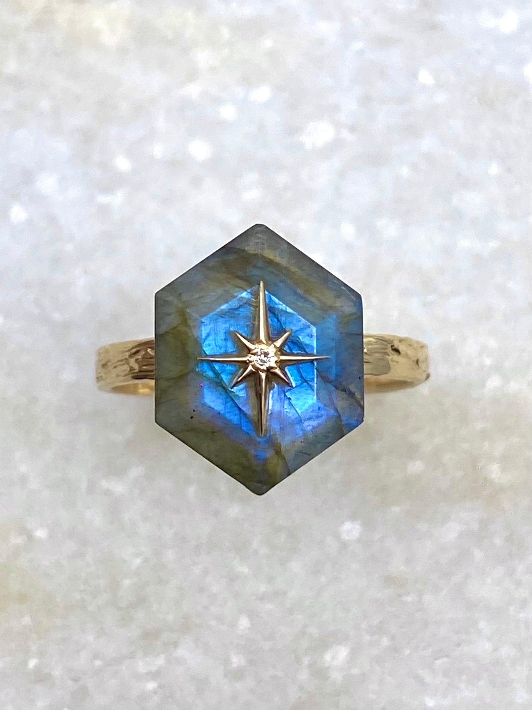Labradorite Floating Star Ring / MADE TO ORDER – Magick Alchemy